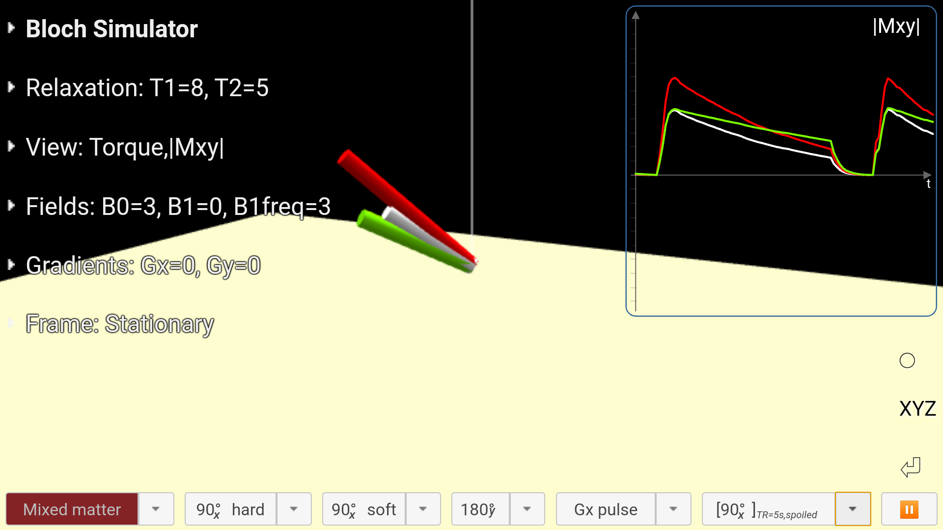 New Bloch Simulator for MR education - HYPERMAG